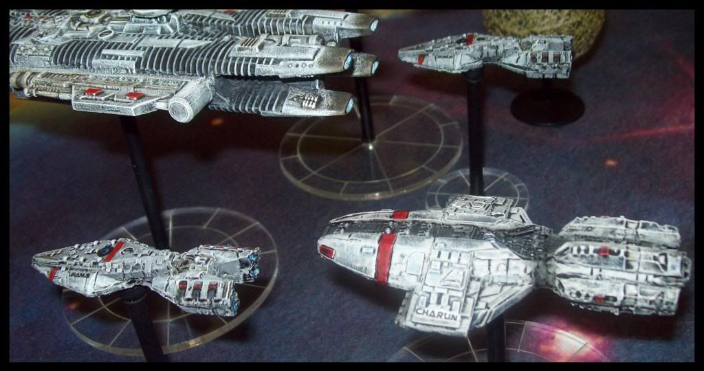 [TMP] "Full Thrust AAR: Colonial fleet vs The Space Marines" Topic